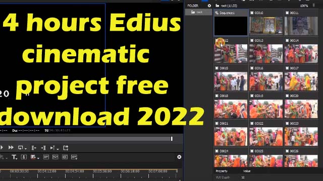 2 hours Edius 8 project free Download