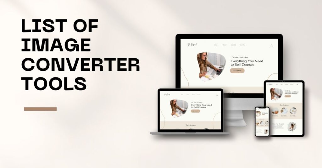 List of Image Converter Tools - BG Removers