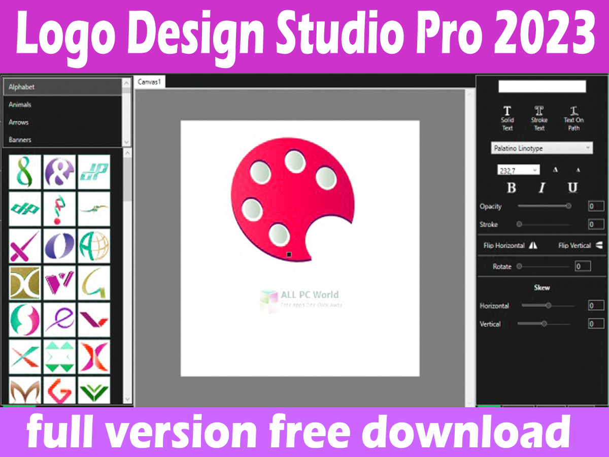 How to Logo Design Studio Pro Vector Edition 2023 Free Download?